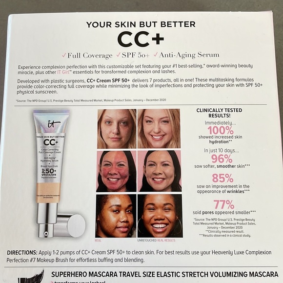 it cosmetics | Makeup | Brand New It Cosmetics Cc Cream Custom Kit ...